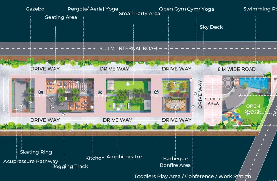 Buy Now The Miracle @ Pimple Saudagar Pune:3 BHK Apartments