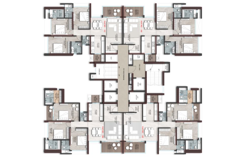 ANP Privado @ Baner, Pune by ANP Corp & ANP Corp & Sunshine Developers