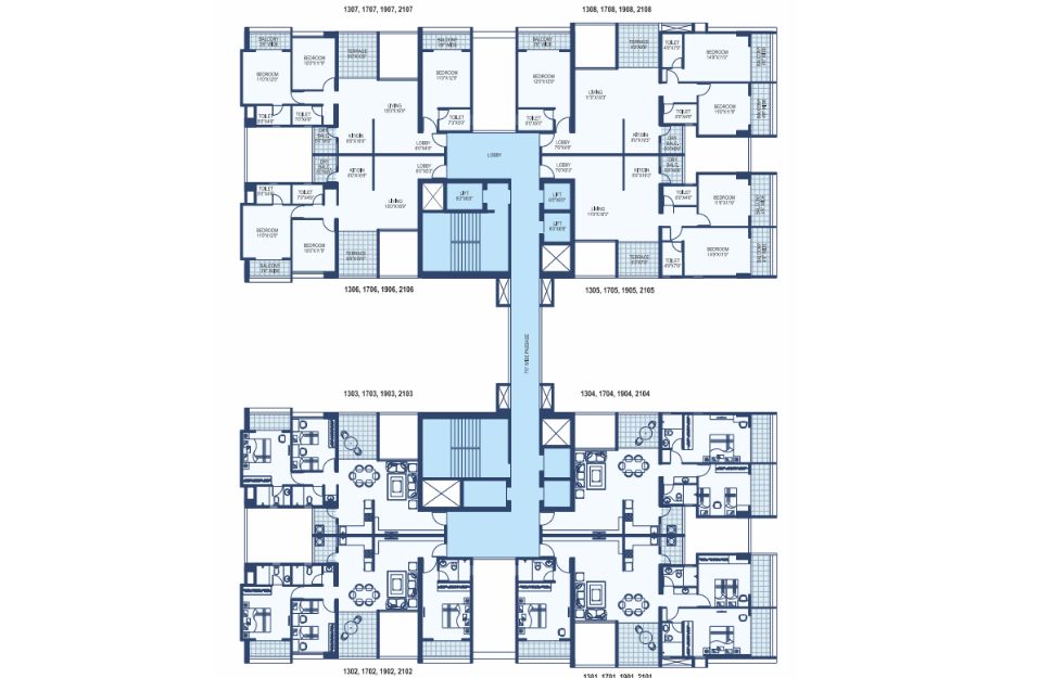 Antriksh Towers @ Mangalwar Peth, Pune by Aum Cityscapes LLP