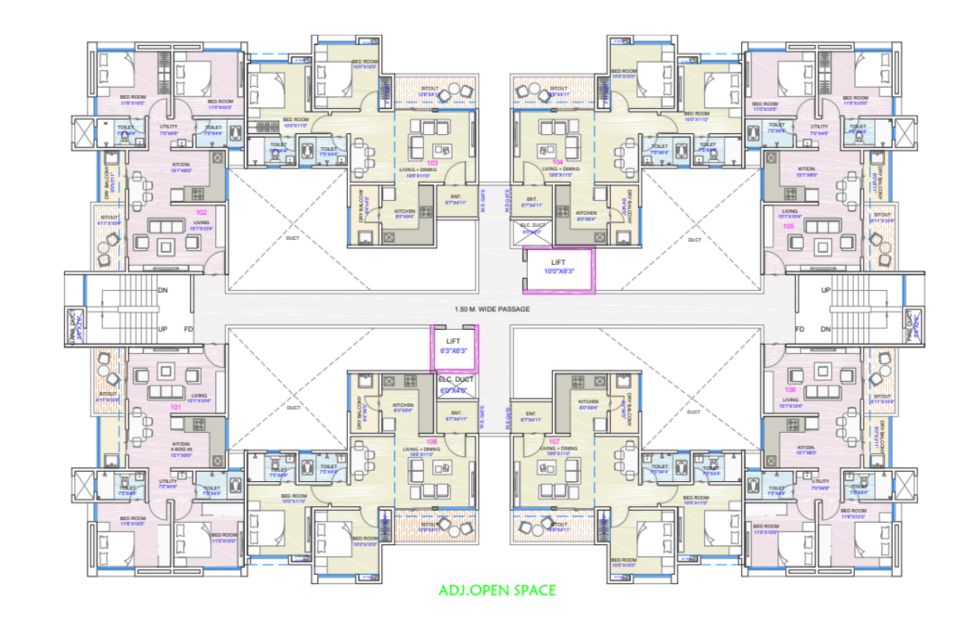 Nakshatra i Land @ Moshi, Pune by Ellora and Siddhi Group